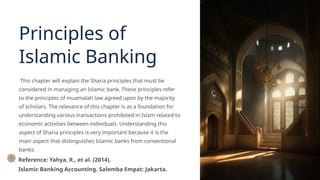 Principles-of-Islamic-Banking akuntansii | PPTX