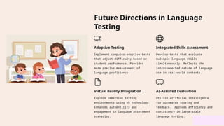 Principles of Language Assessment .pptx | Standardized Testing ...