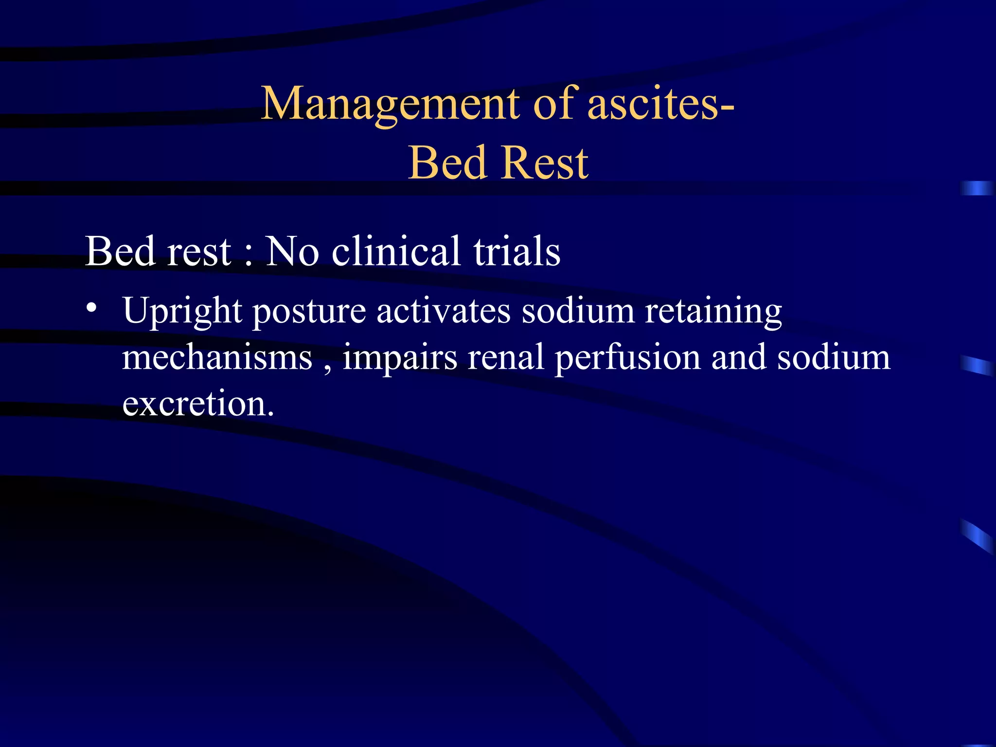 Principles Of Management Of Ascites Combined | PPT