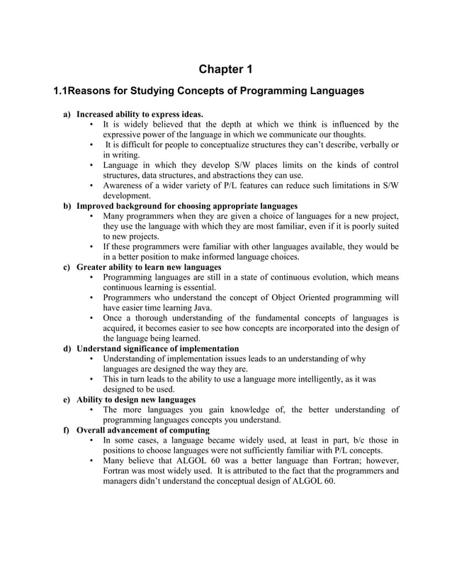 Principles of-programming-languages-lecture-notes- | PDF