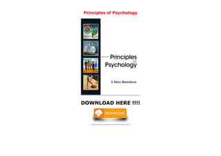 Principles of Psychology | PDF