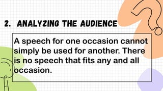 Principles-of-Speech-writing Grade 11 Eng | PPTX