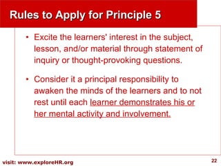 Principles Of Training | PPT