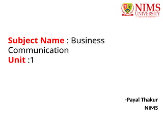 Principles and 7 C's of effective Communication.pptx