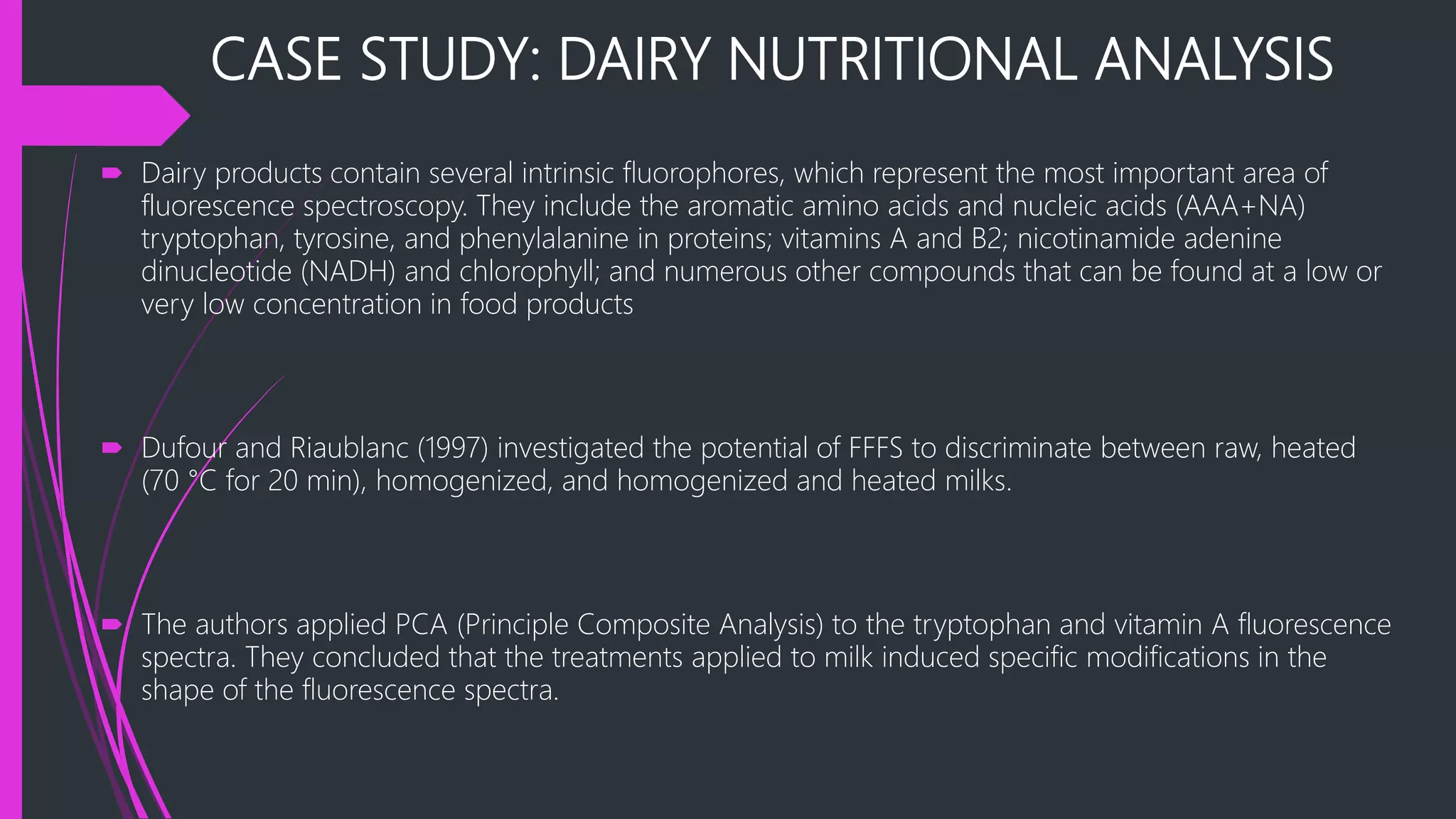 Principles and application of fluorescence spectroscopy | PPTX