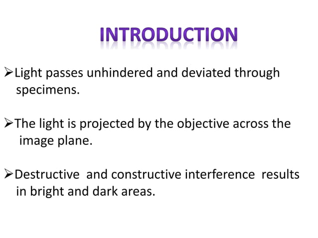 Principles and application of light microscopy | PPTX