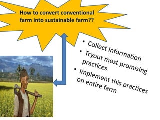 Principles and approaches of converting conventional farms into ...