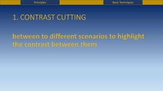 Principles and basic techniques of image manipulation | PPTX