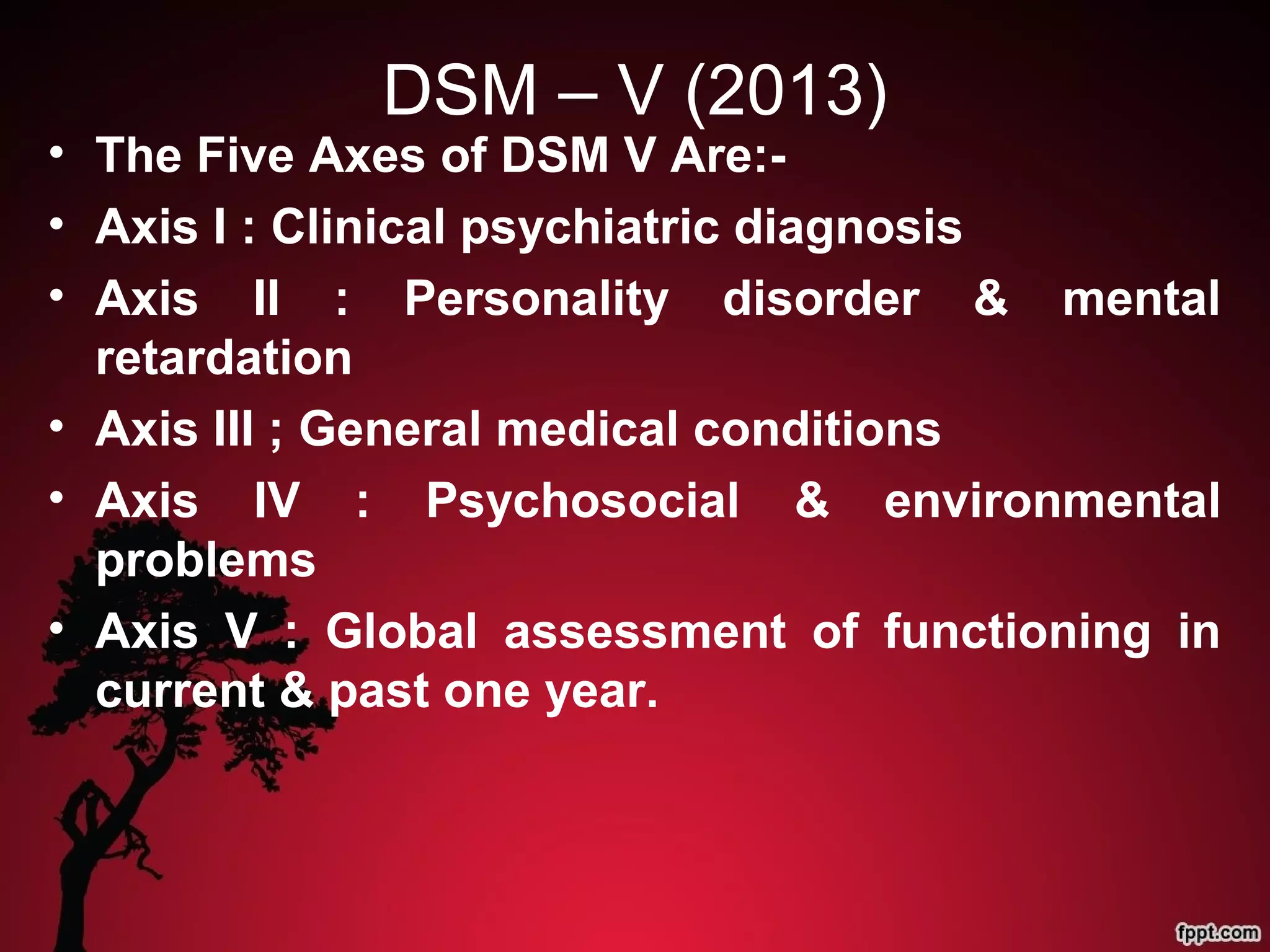 Principles and concepts in mental health | PPT