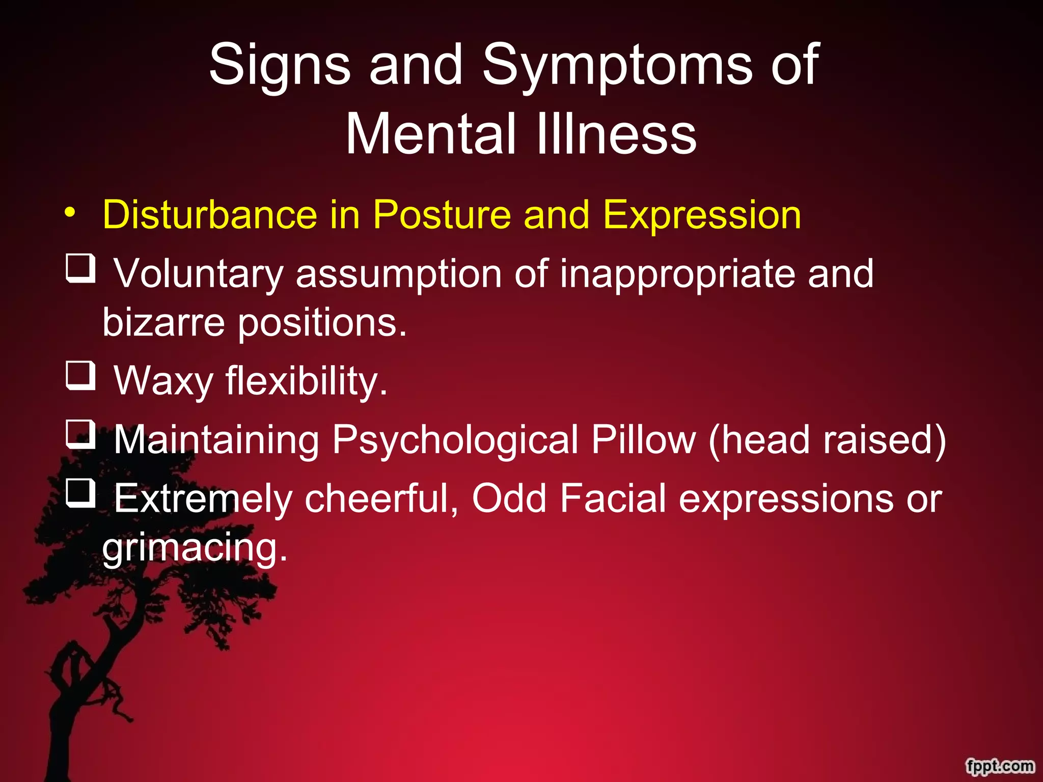 Principles and concepts in mental health | PPT