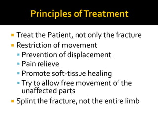 Principles and conservative treatment of fractures.2560