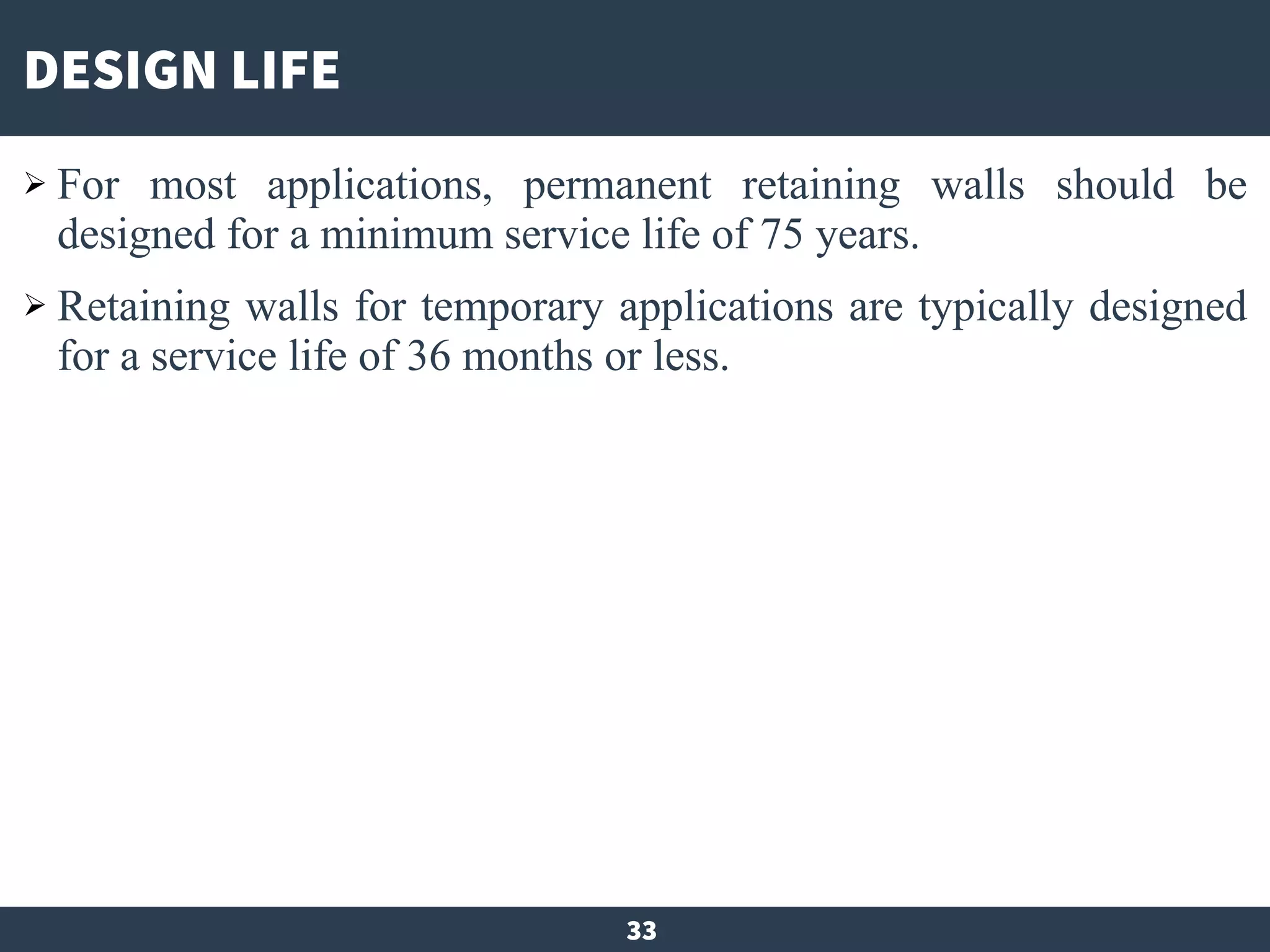 Principles and design concepts of reinforced soil walls | PDF