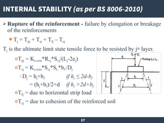 Principles and design concepts of reinforced soil walls | PDF