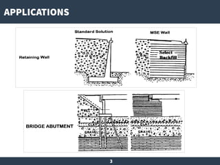 Principles and design concepts of reinforced soil walls | PDF