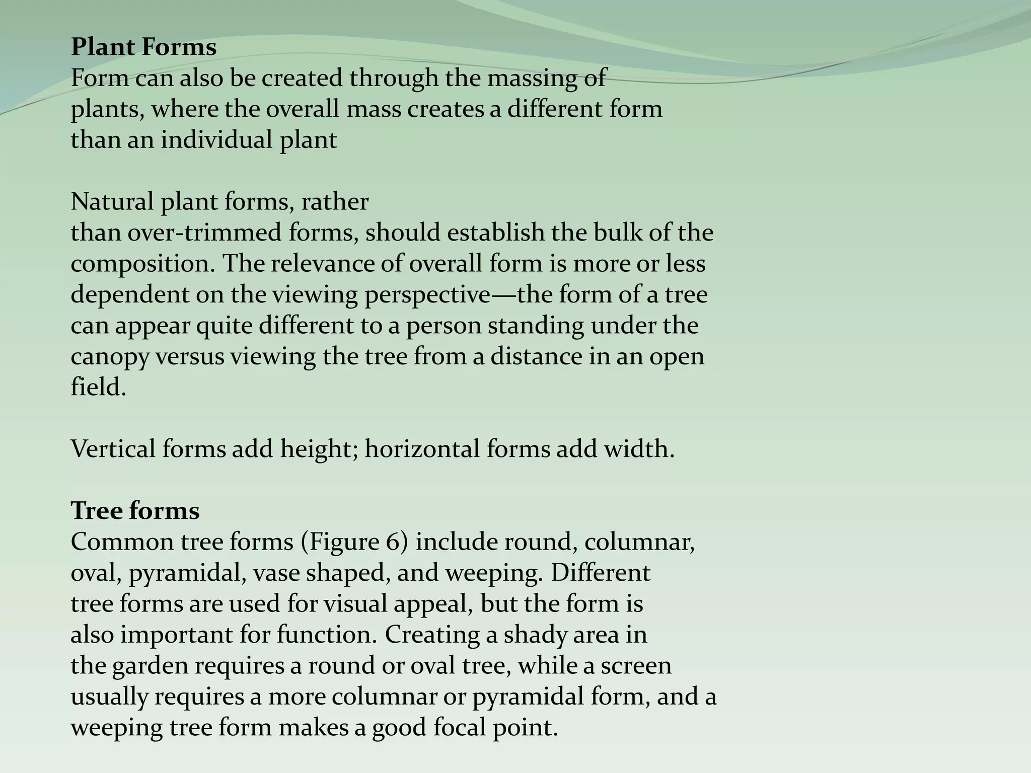 Principles and elements of landscape design | PPTX