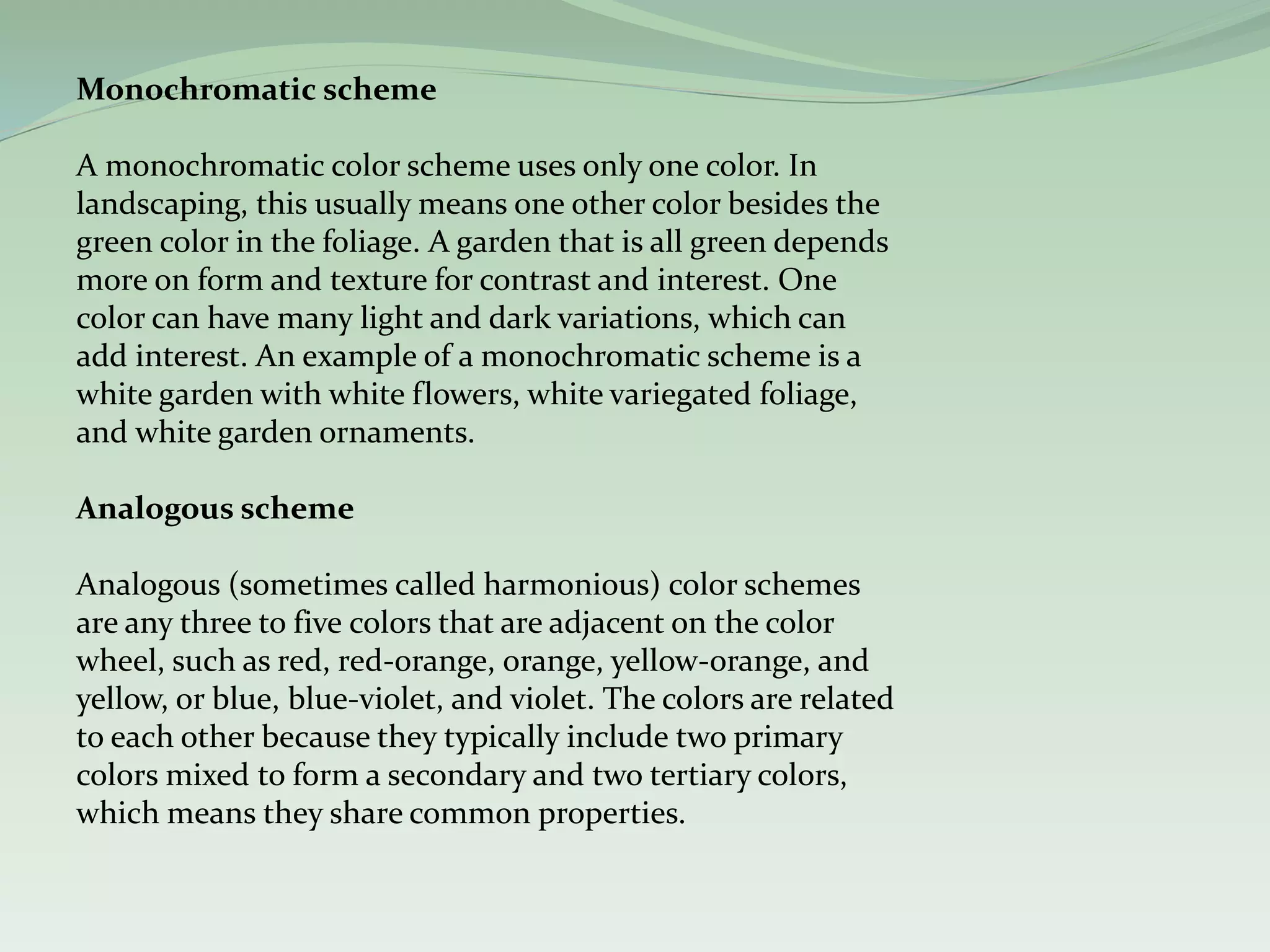 Principles and elements of landscape design | PPTX