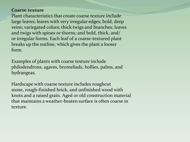 Principles and elements of landscape design | PPTX