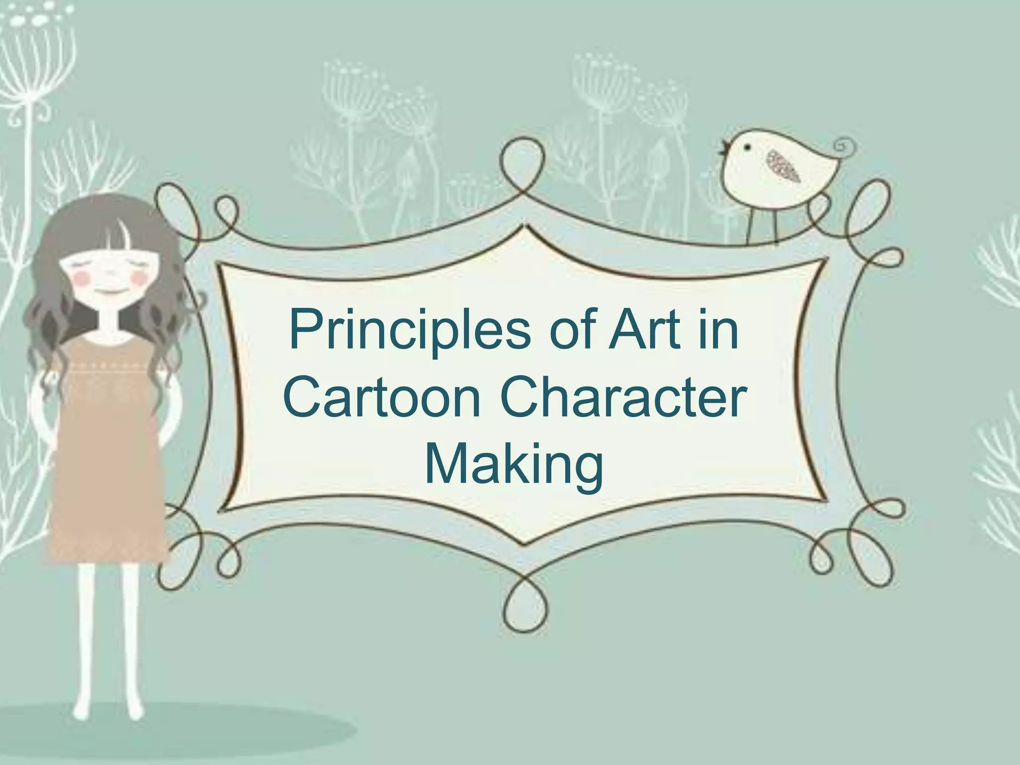 Principles and elements applied in comic art | PPTX