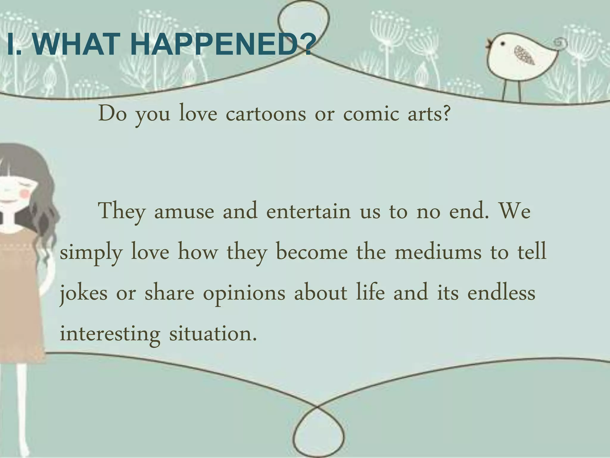 Principles and elements applied in comic art | PPTX