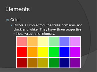 Principles and elements of art | PPT