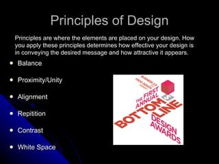 Principles and elements of design | PPT