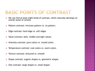 Principles and elements of design | PPTX