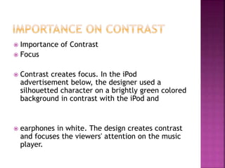 Principles and elements of design | PPT