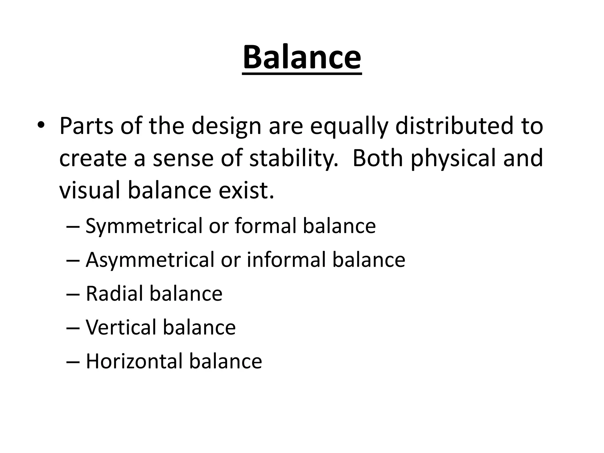 Principles and Elements of Design.pptx | Design | Fine Art