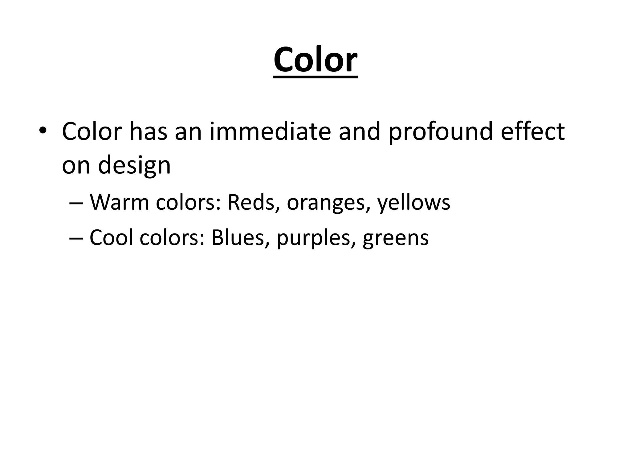 Principles and Elements of Design.pptx | Design | Fine Art