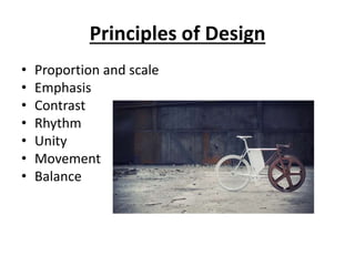 Principles and Elements of Design.pptx | Design | Fine Art