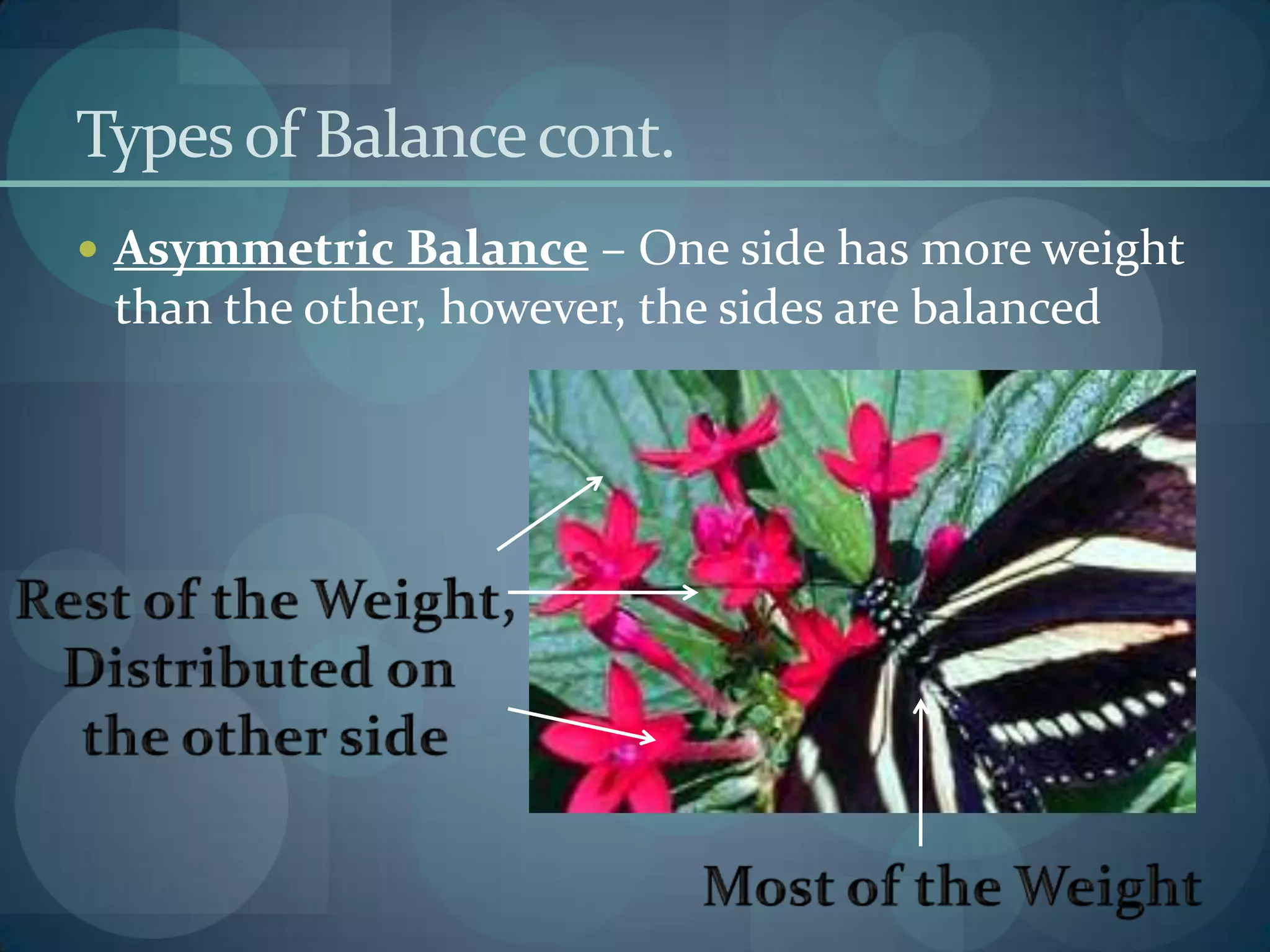 Principles and elements of design --balance | PPTX