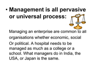 Principles and functions of management | PPS