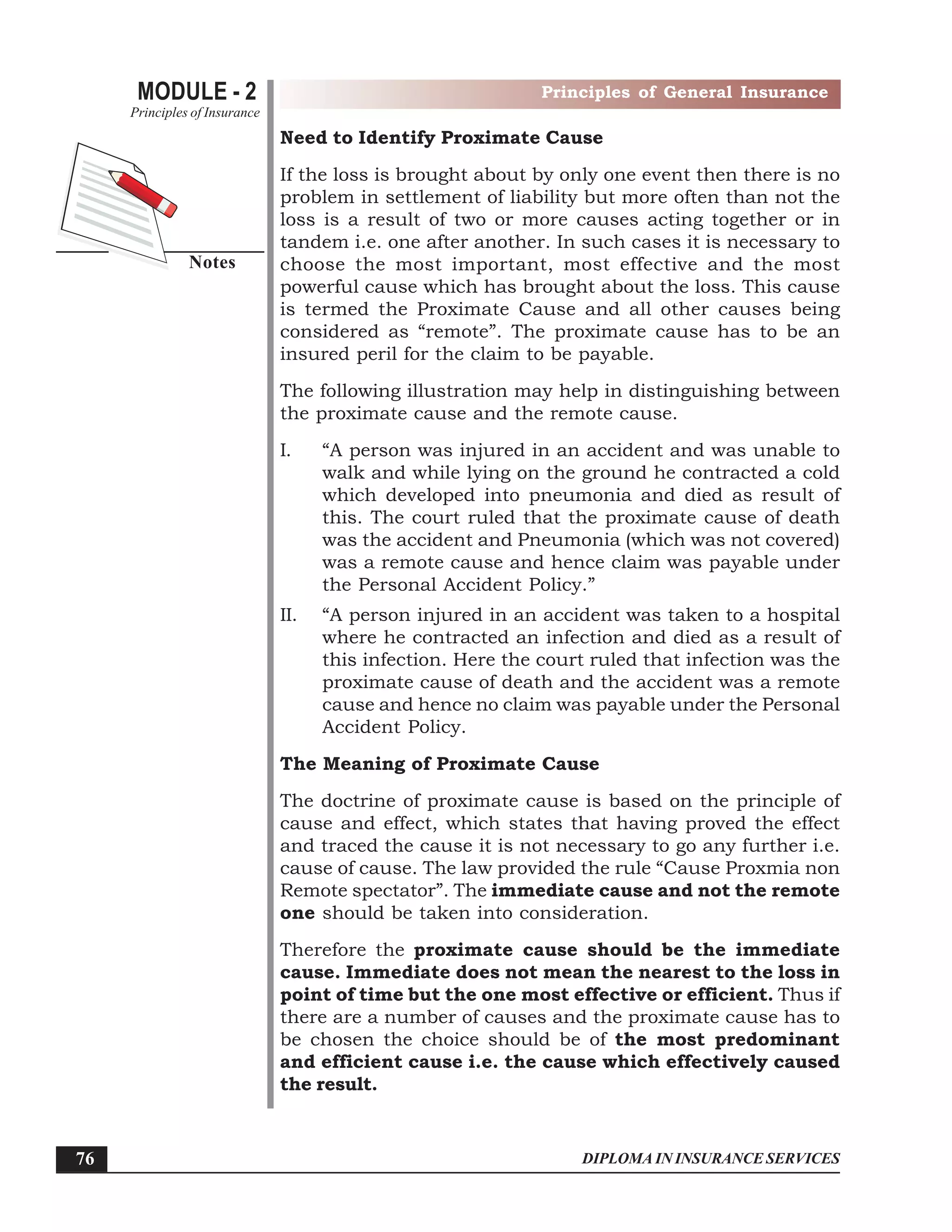 Principles and fundamentals of general insurance | PDF