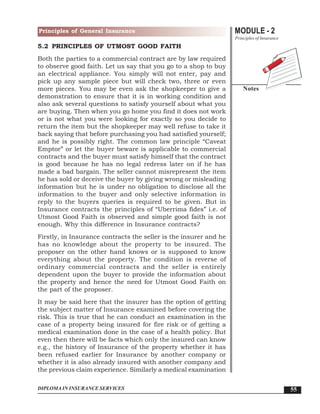 Principles and fundamentals of general insurance | PDF