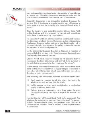 Principles and fundamentals of general insurance | PDF