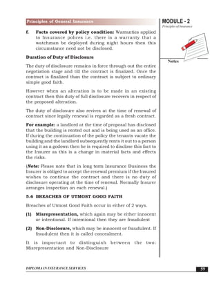 Principles and fundamentals of general insurance | PDF
