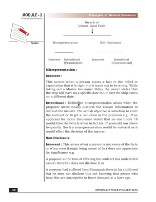 Principles and fundamentals of general insurance | PDF