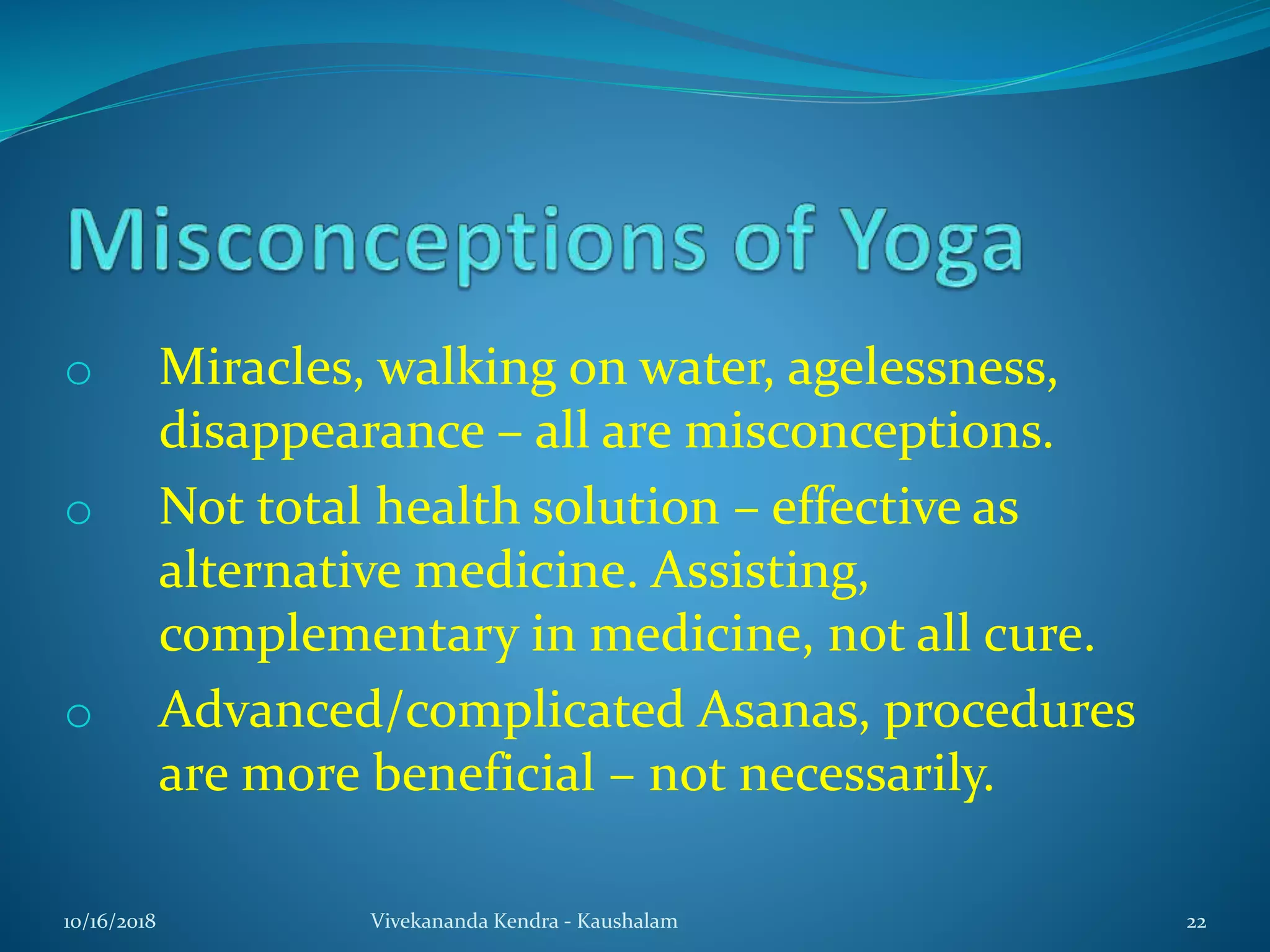 Principles and fundamentals of yoga | PPTX