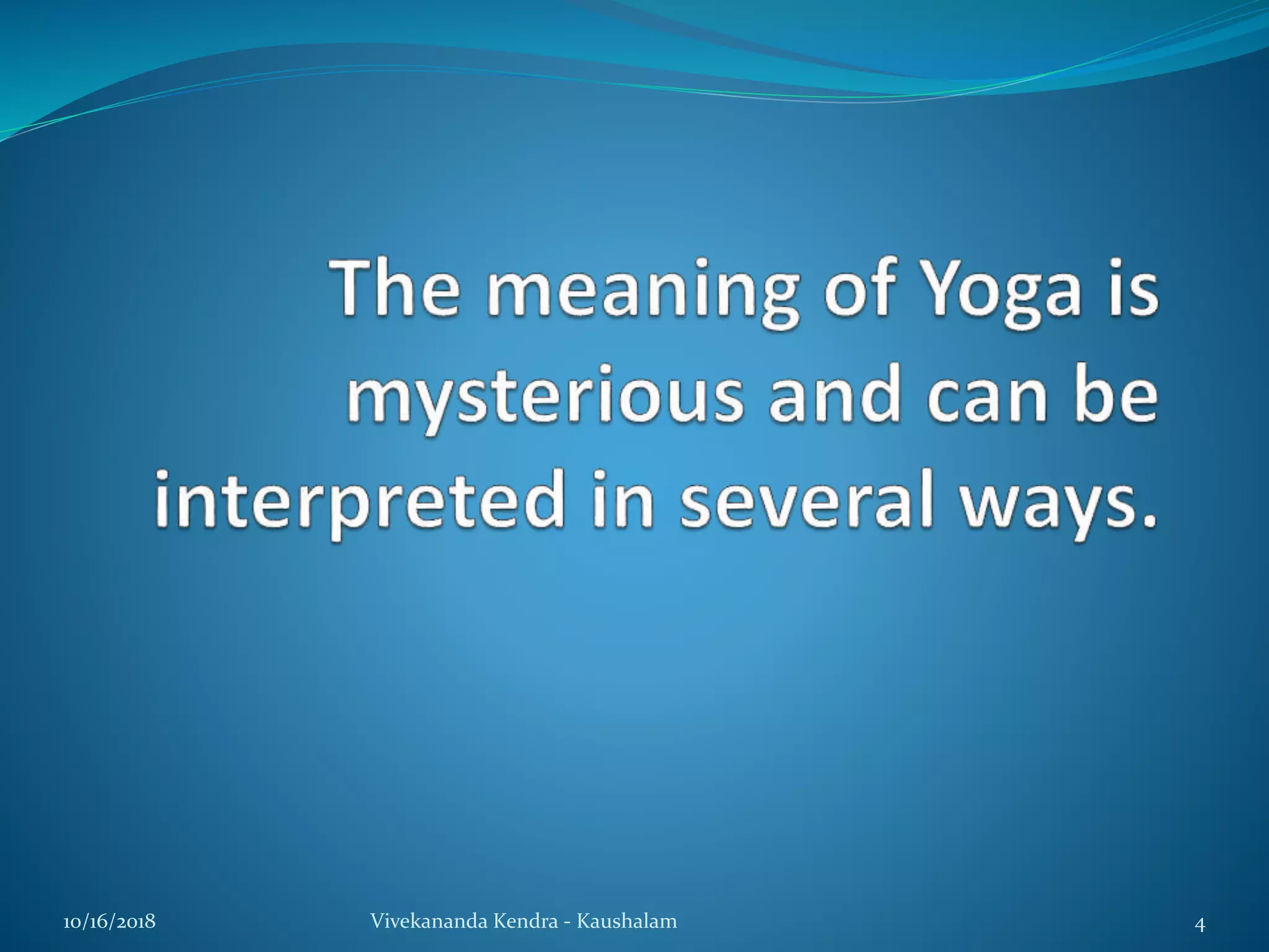 Principles and fundamentals of yoga | PPTX