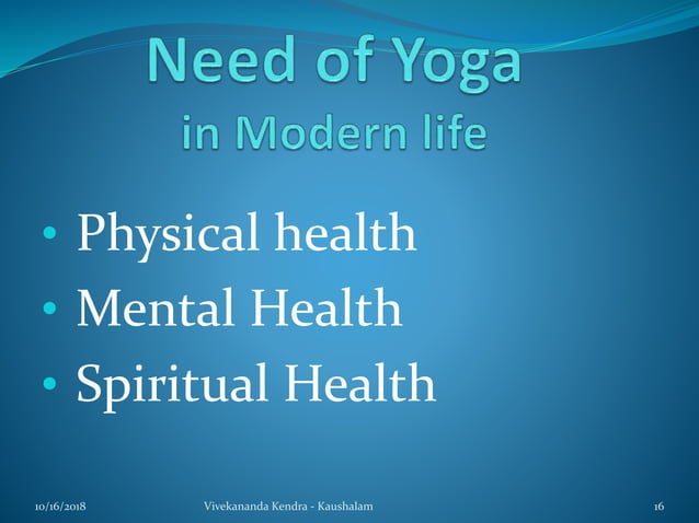Principles and fundamentals of yoga | PPTX