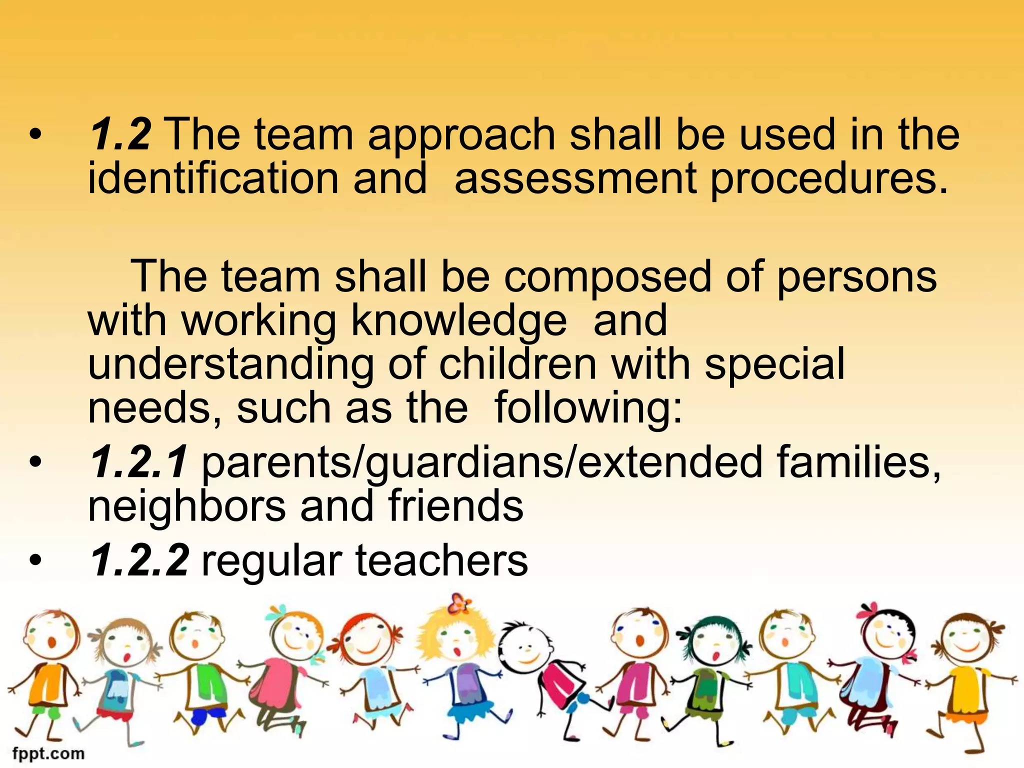 PRINCIPLES AND GUIDELINES FOR SPED IN THE PHILIPPINES | PPTX