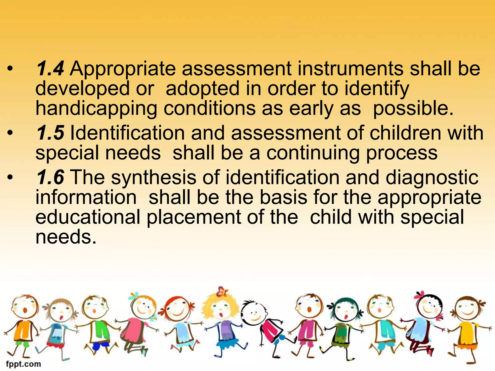 PRINCIPLES AND GUIDELINES FOR SPED IN THE PHILIPPINES | PPTX