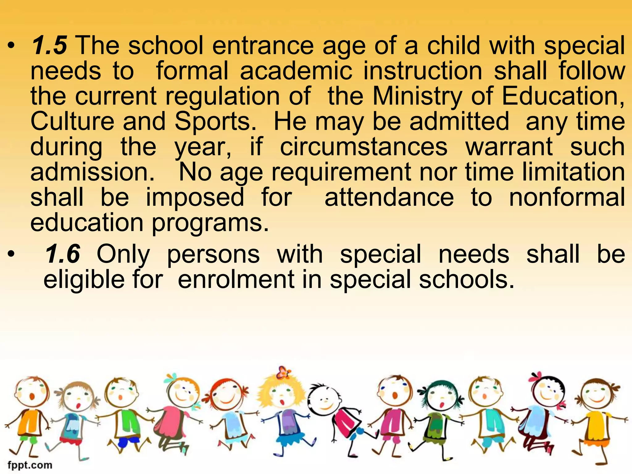 PRINCIPLES AND GUIDELINES FOR SPED IN THE PHILIPPINES | PPTX