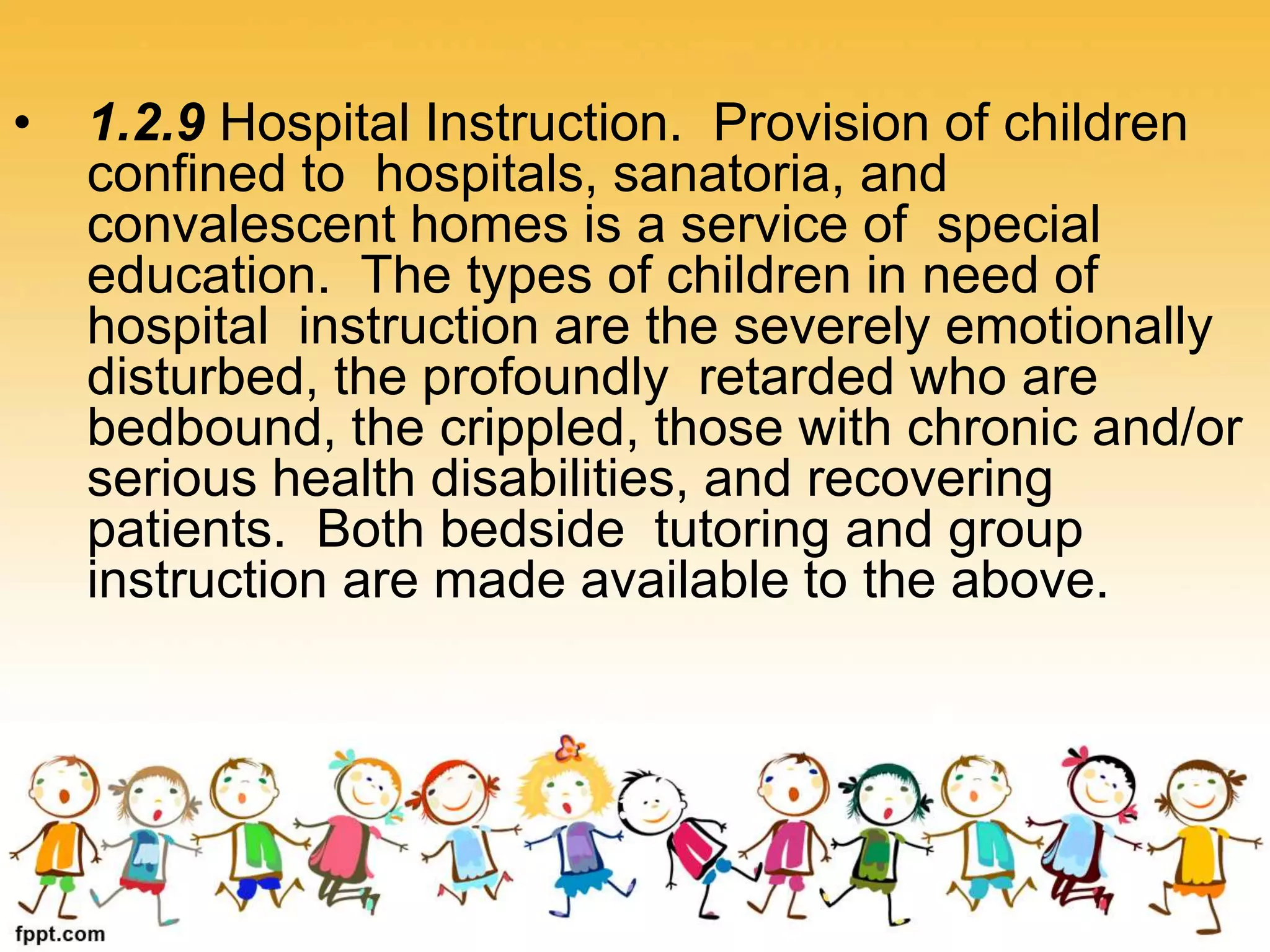 PRINCIPLES AND GUIDELINES FOR SPED IN THE PHILIPPINES | PPTX