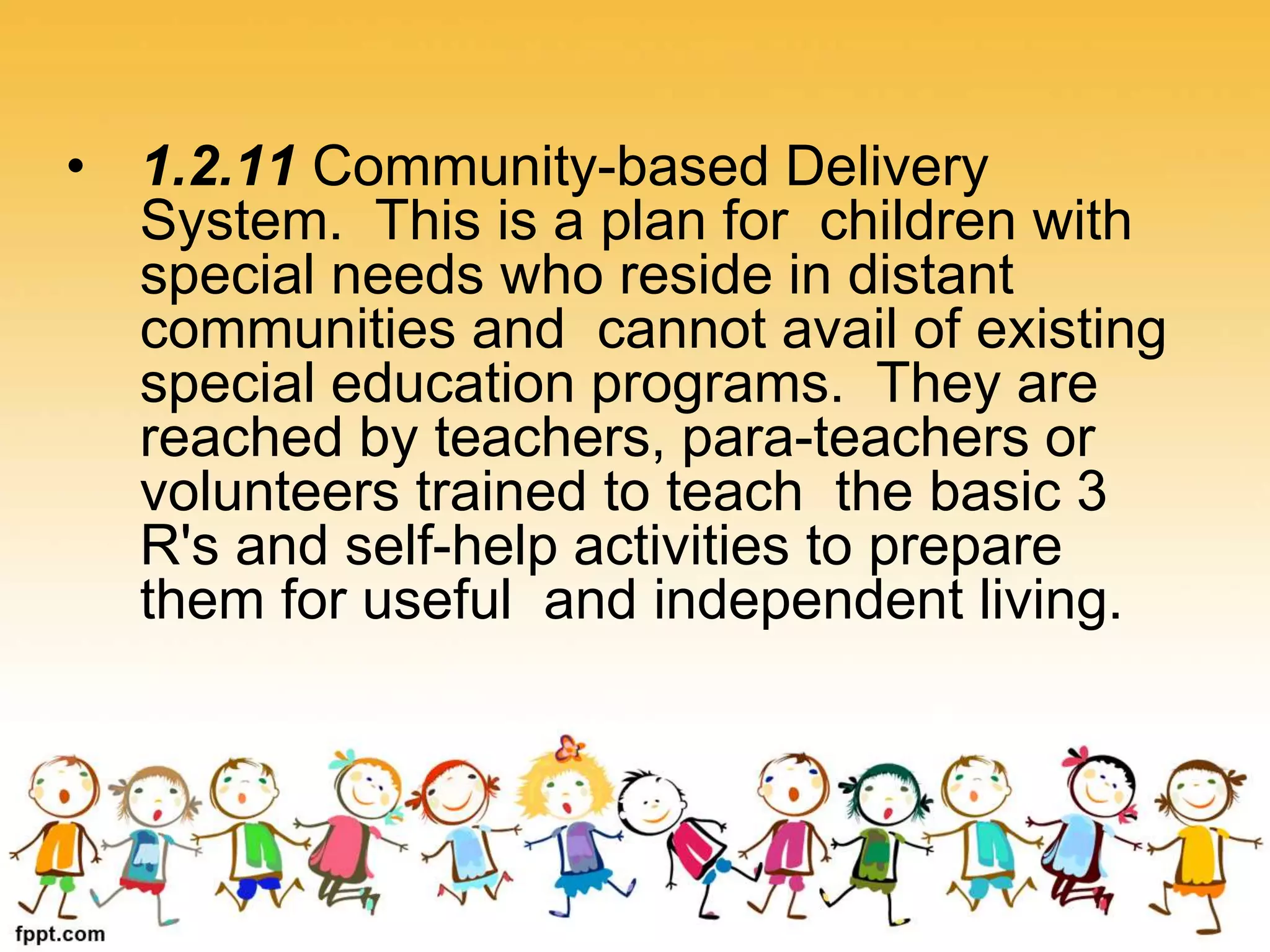 PRINCIPLES AND GUIDELINES FOR SPED IN THE PHILIPPINES | PPTX