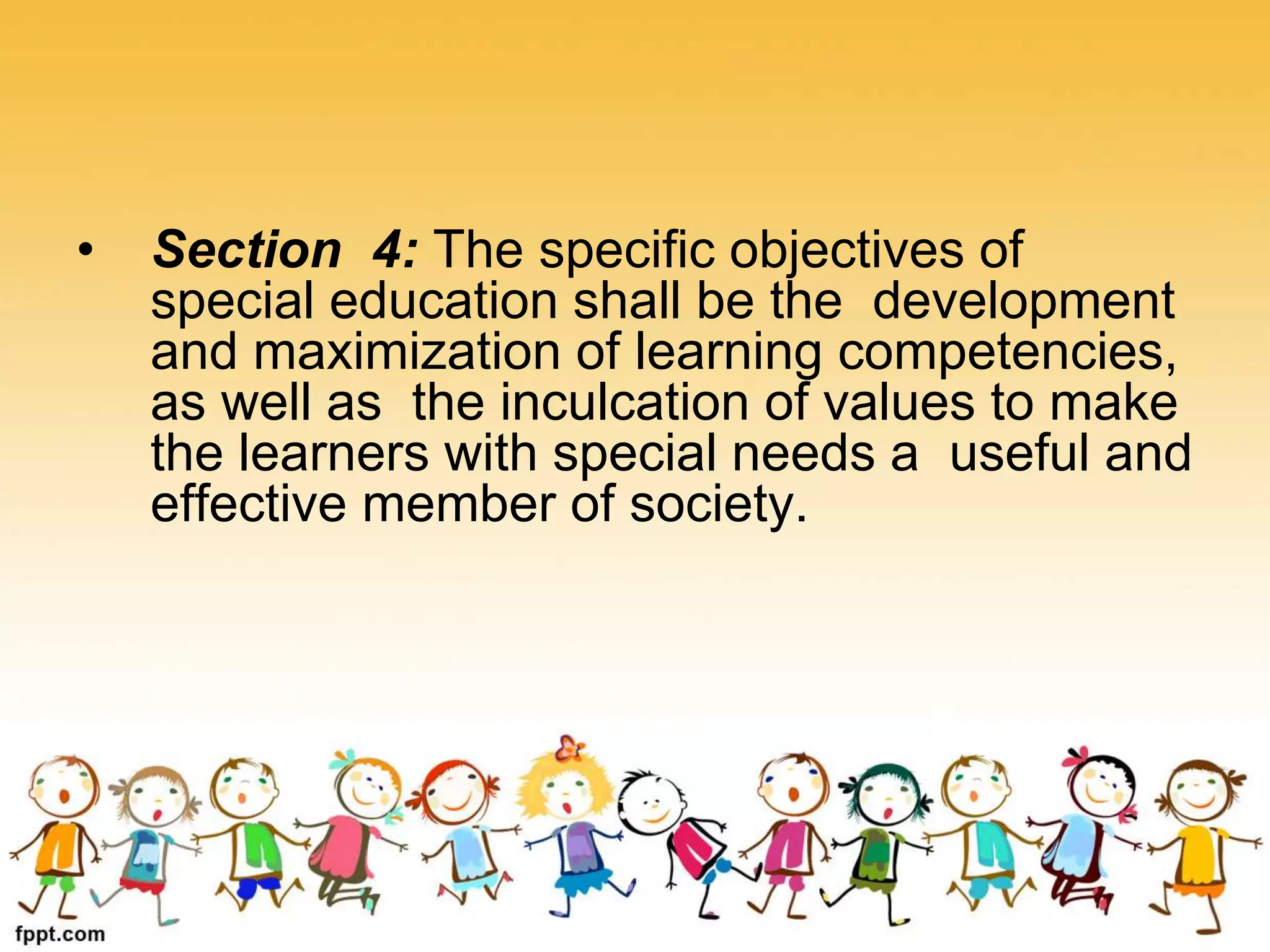 PRINCIPLES AND GUIDELINES FOR SPED IN THE PHILIPPINES | PPTX