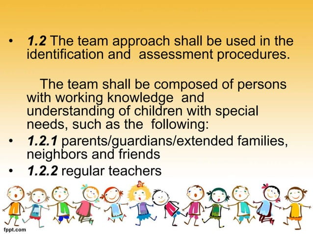 PRINCIPLES AND GUIDELINES FOR SPED IN THE PHILIPPINES | PPTX