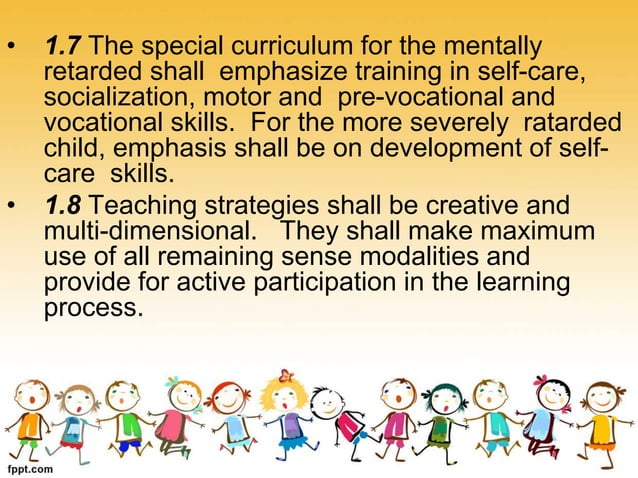 PRINCIPLES AND GUIDELINES FOR SPED IN THE PHILIPPINES | PPTX