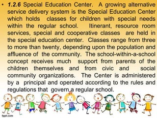 PRINCIPLES AND GUIDELINES FOR SPED IN THE PHILIPPINES | PPTX