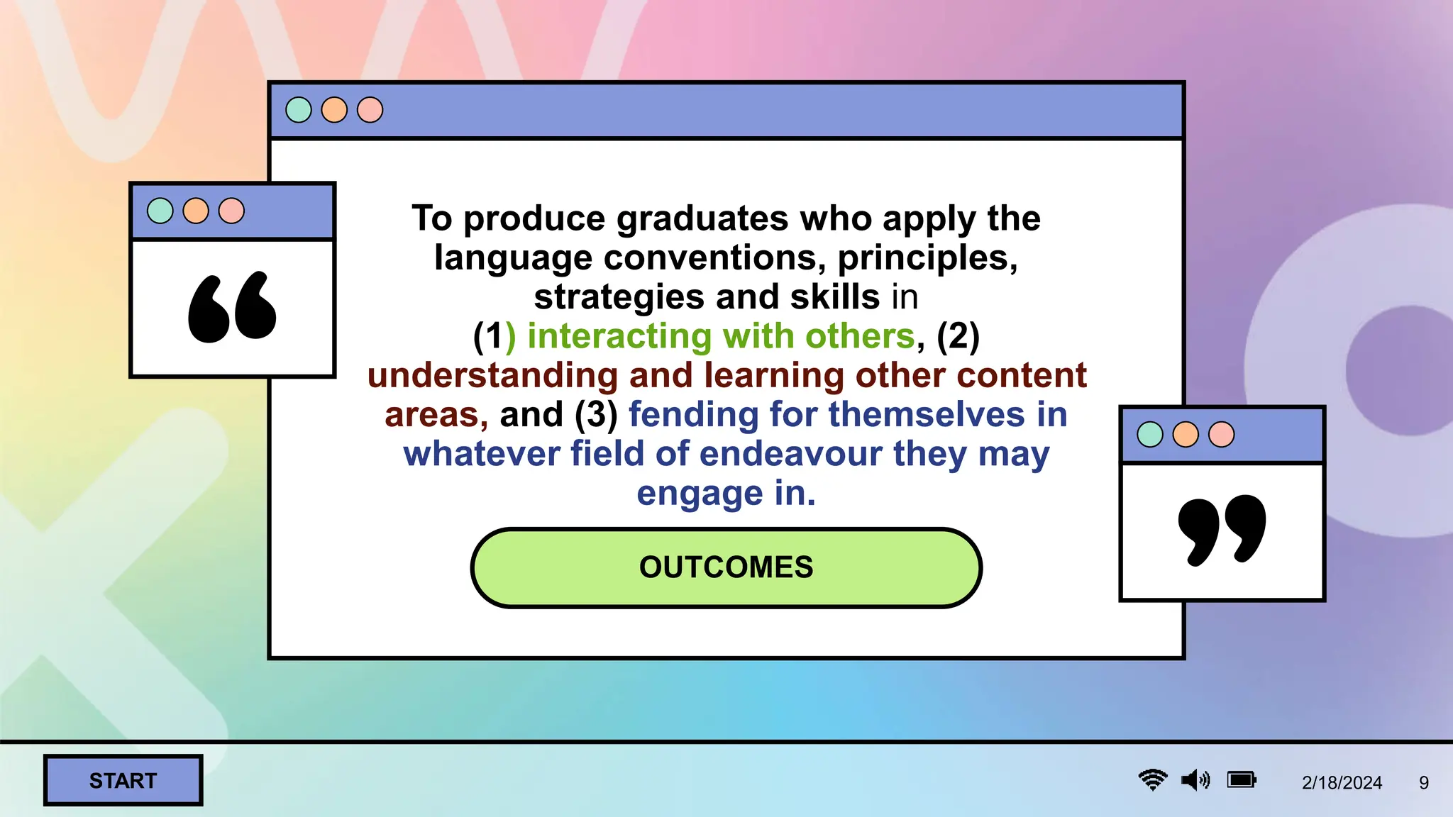 PRINCIPLES AND GUIDELINES OF AN EFFECTIVE LANGUAGE ARTS AND ...